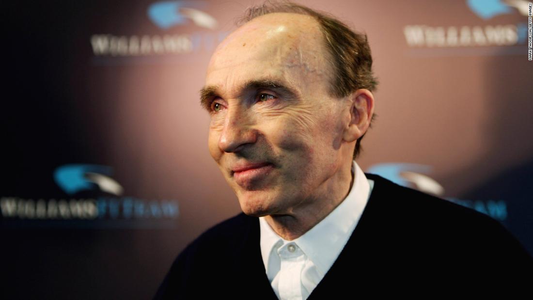 Williams Racing takımının kurucusu ve 50 yıllık patronu Frank Williams ...