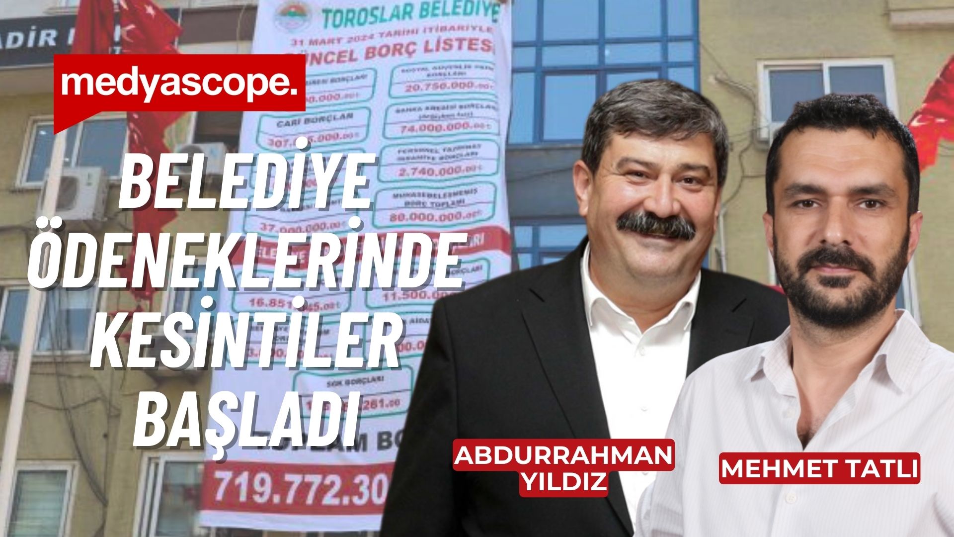 Toroslar Belediye Başkanı Abdurrahman Yıldız: "Milli ve manevi değerler yolsuzluklara alet ...